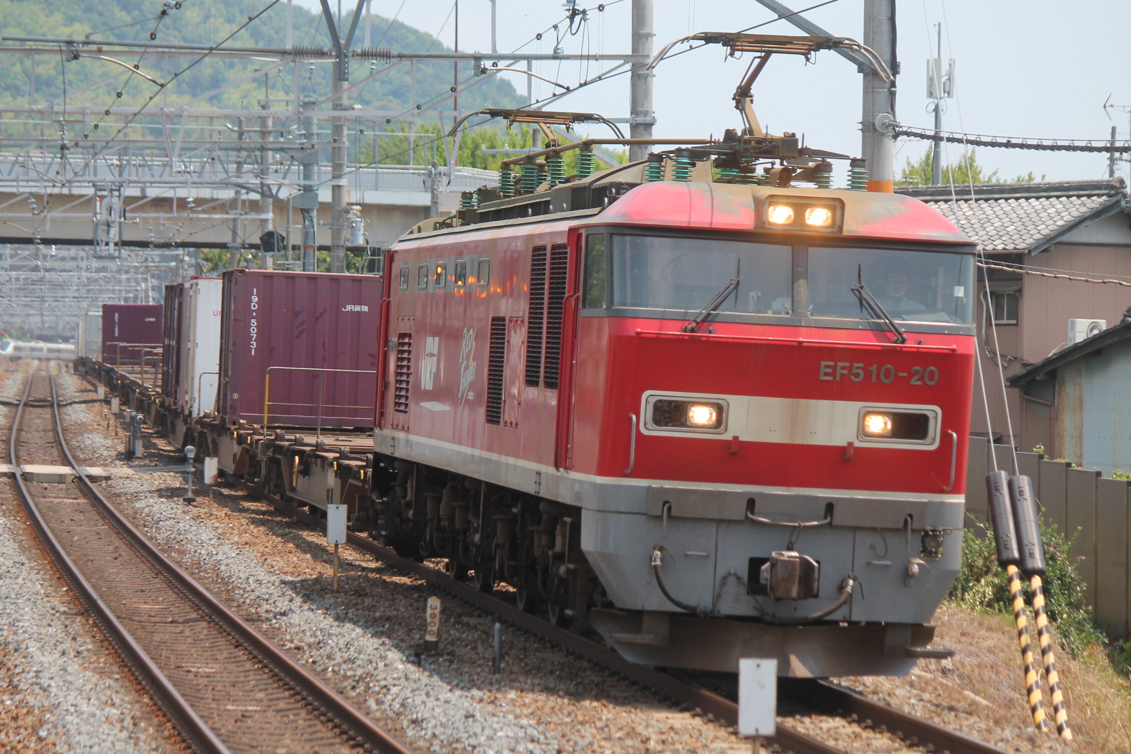 There are 3 colors of Japanese freight locomotive EF510!＃freight ＃ ...